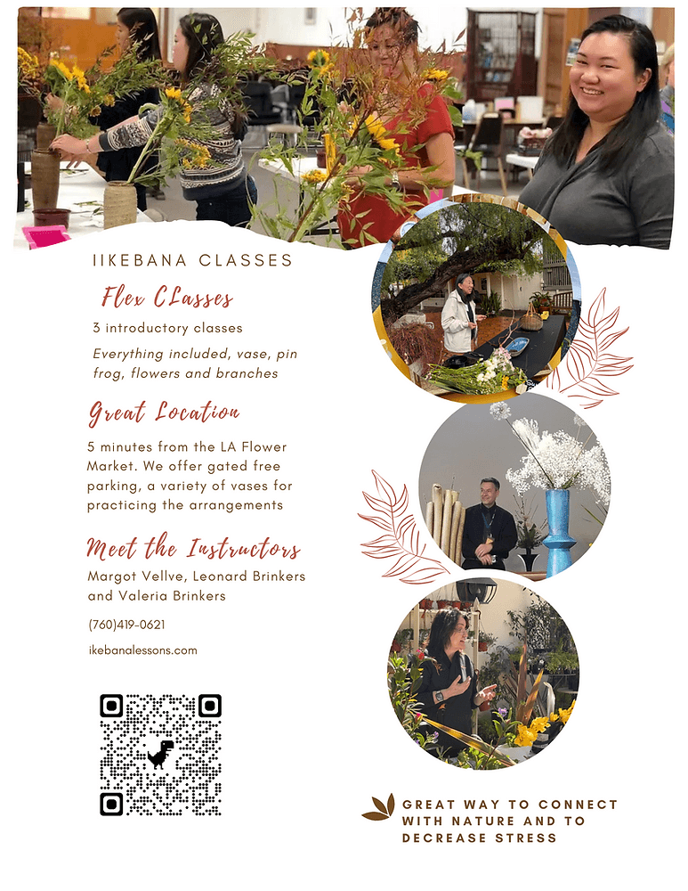 Ikebana Class in Los Angeles | Ikebana Lessons